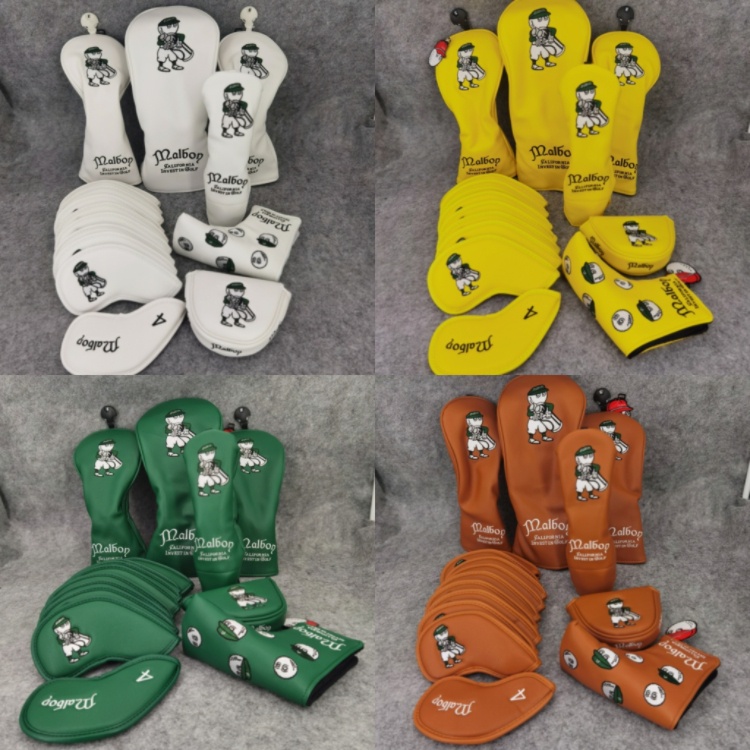 Golf Wooden Club Cover Serve Fairway Cap Protective Cartoon Anime Ball ...