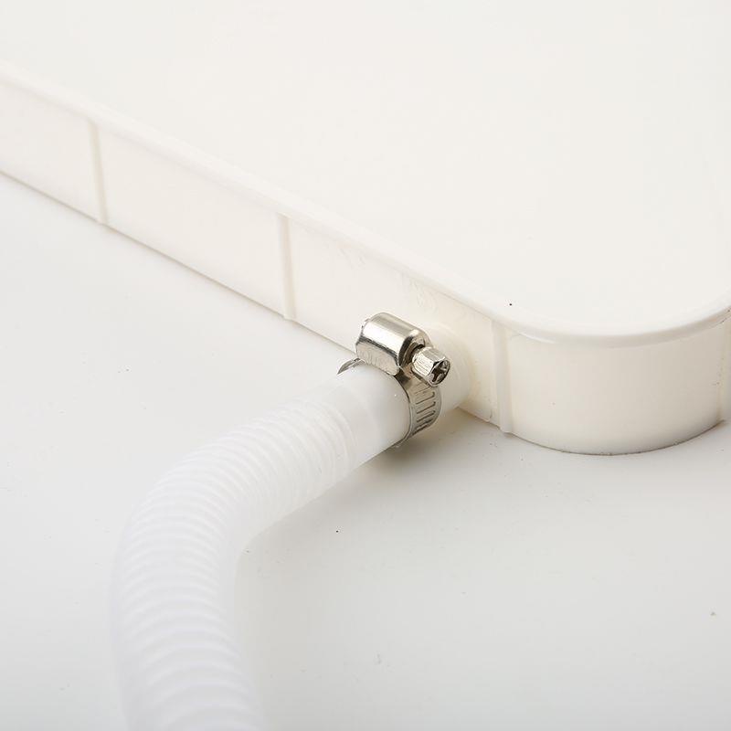 6.29 Air Conditioner External Unit Water Tray With Drain Pipe Plastic ...