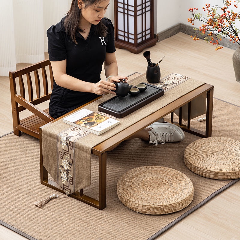 Bay Window Small Coffee Table Tatami Japanese Zen Low Table Tea Table ...