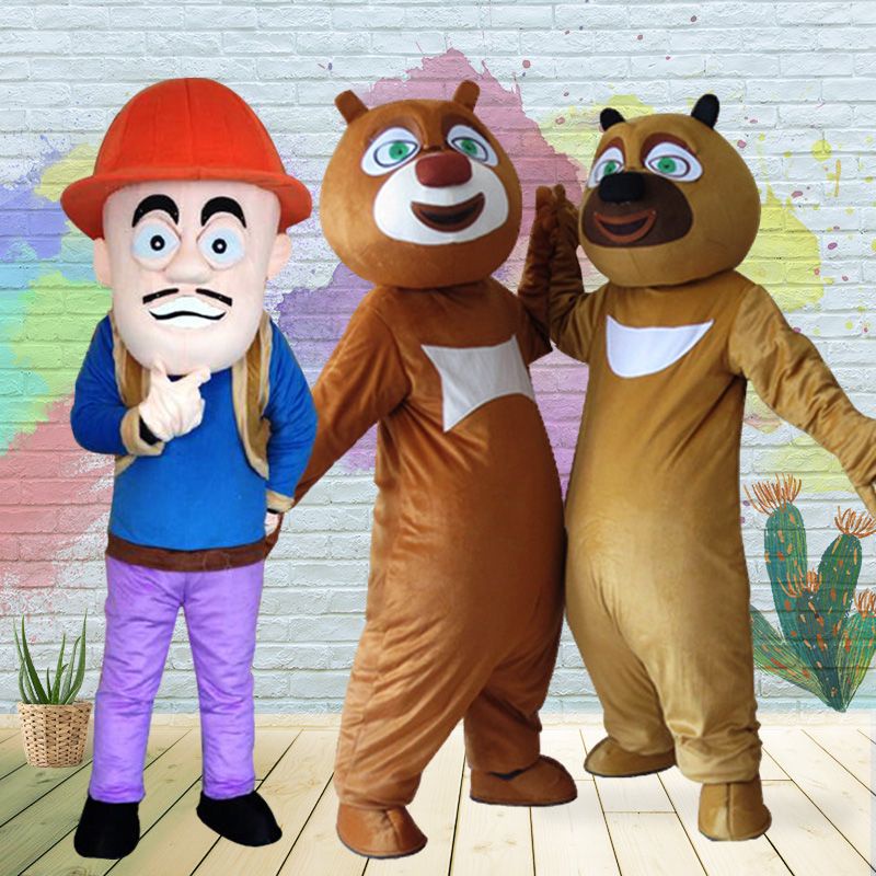 [Ready Stock] Mickey Mouse Cartoon Doll Costume Mickey Minnie Doll ...