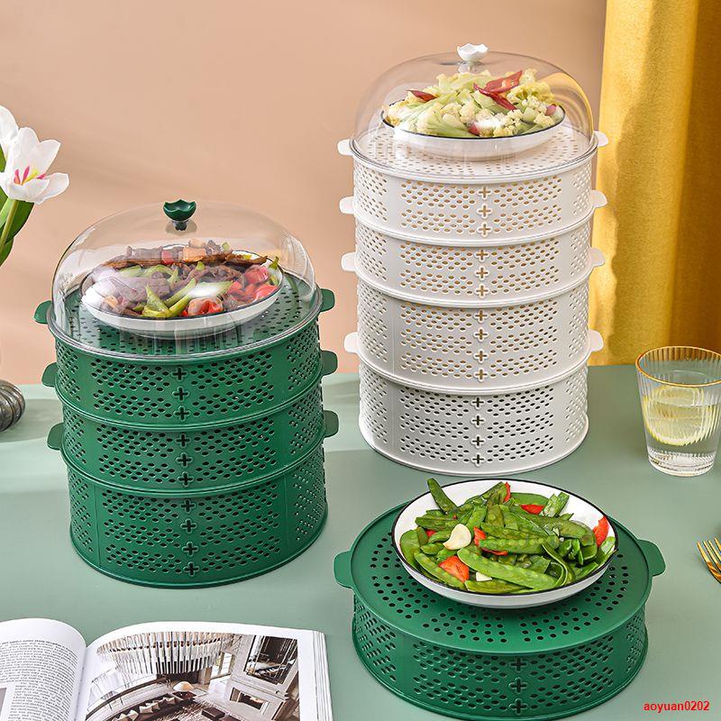 Sip Spike Hollow Vegetable Cover with Lid Dining Table Leftover Food ...