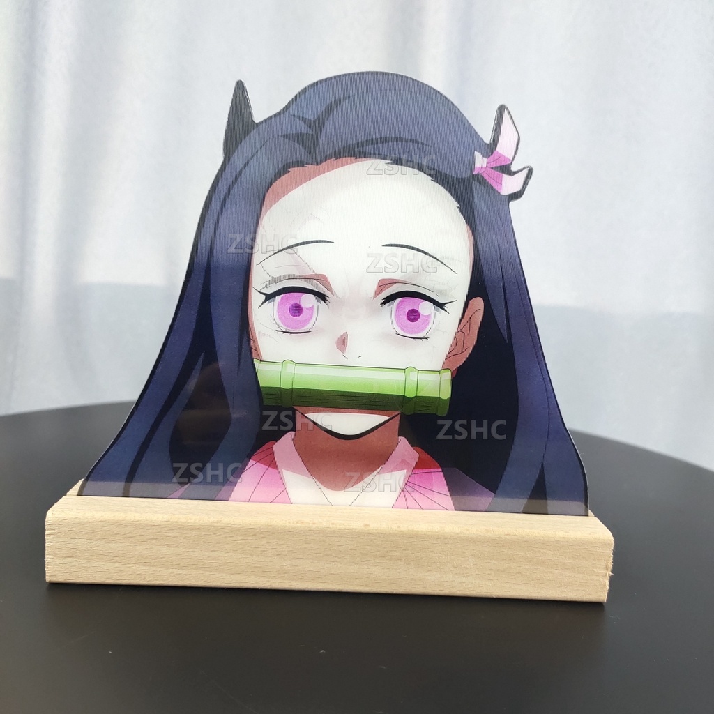 Demon Slayer Nezuko Sticker Waterproof Motion Sticker Anime Creative ...