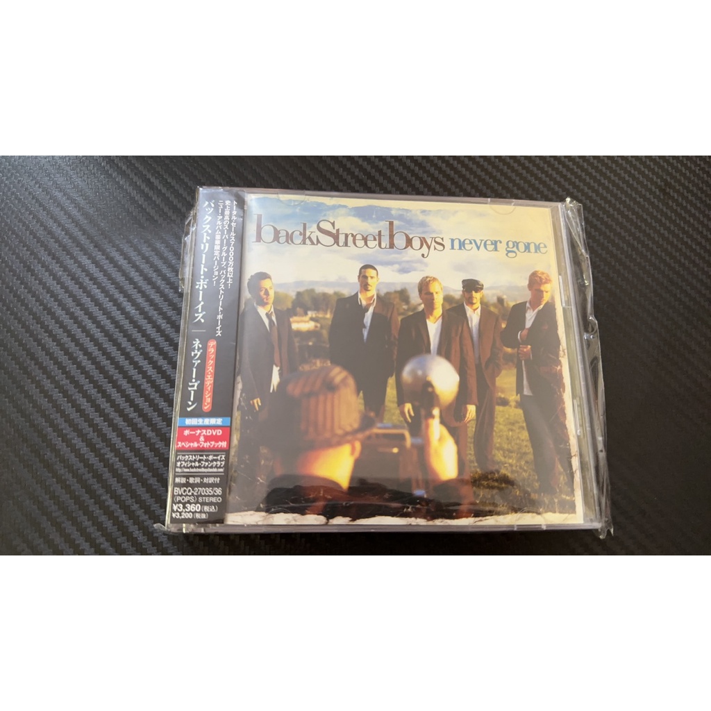 Backstreet Boys Never Gone JP版 CD+DVD 非见本 KB52 SQ4 | Shopee Philippines