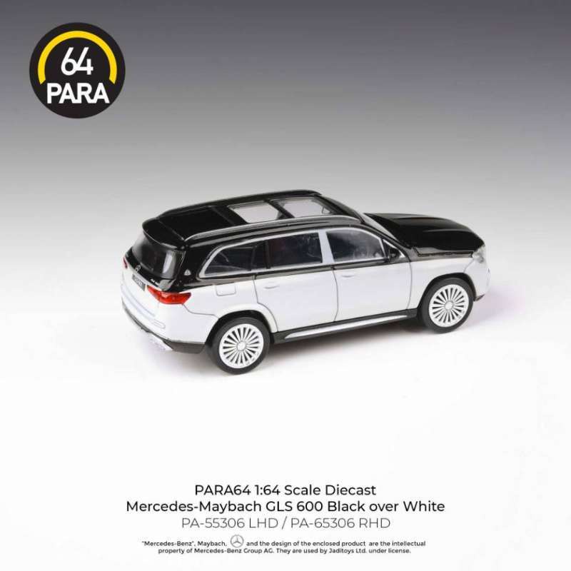 Para64 1: 64 Mercedes-Benz Maybach Maybach GLS 600 Deluxe SUV Alloy Car ...