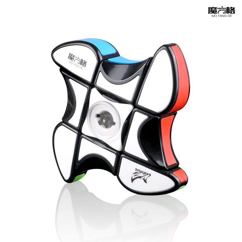 QiYi Cube 1x3x3 Super Floppy Black Magic Cube 3x3x1 Speed Cube, Spinner ...