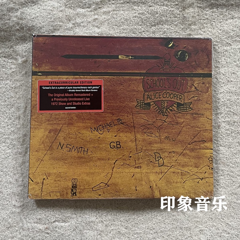Alice Cooper School's Out Expanded & Remastered 2CD 摇滚 xp1 | Shopee Philippines