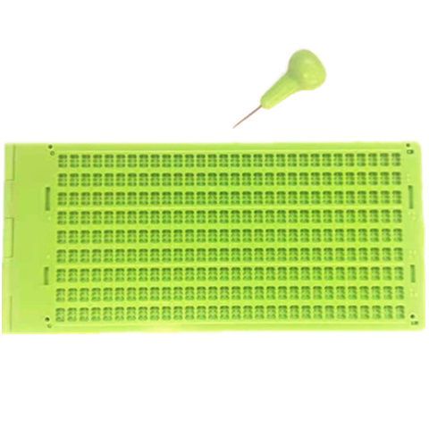 9 Lines 30 Squares/Wave Shape Auxiliary Writing Frame, Blind Writing ...