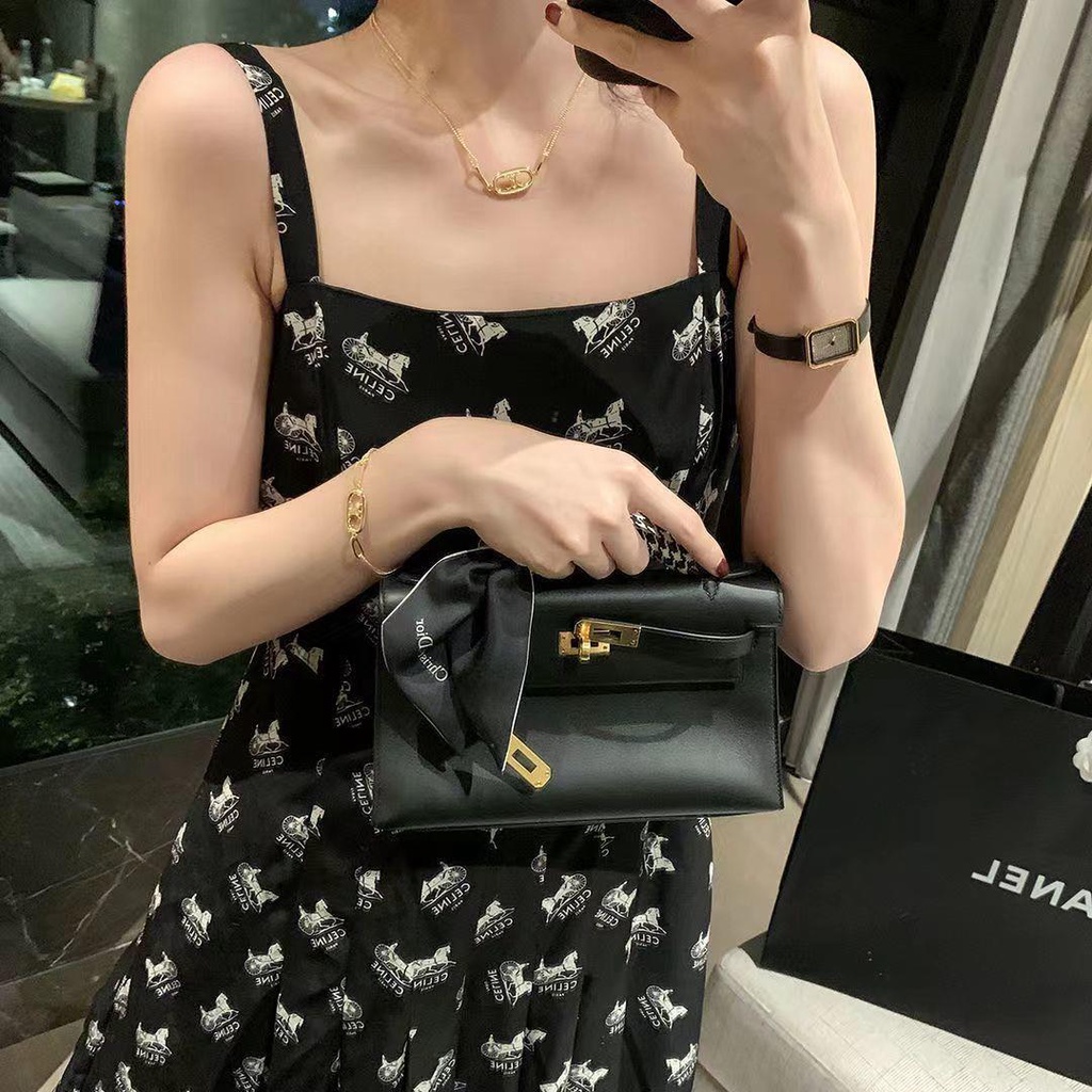 Celine High version triumphal arch bracelet necklace simple light ...
