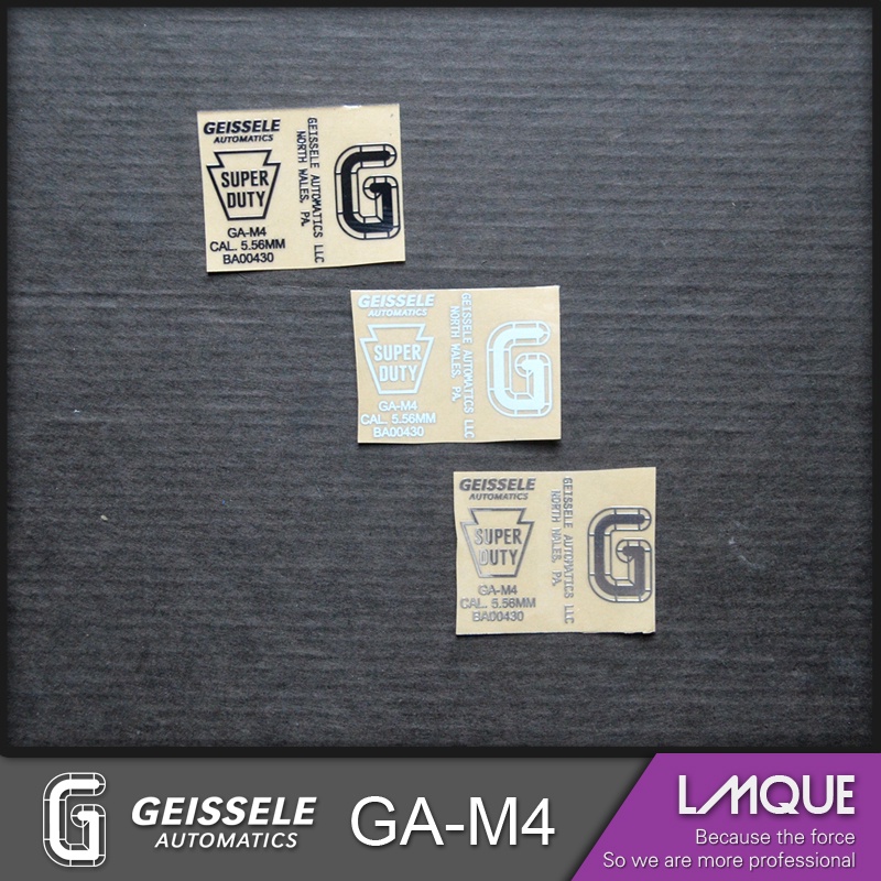 Tennis Racket Sticker geissele Metal Sticker G Jinming Supply m4 SCAR ...