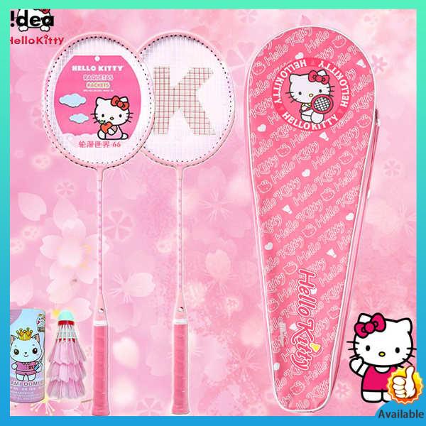 badminton badminton racket Hellokitty Hello Kitty Badminton Racket Pink ...
