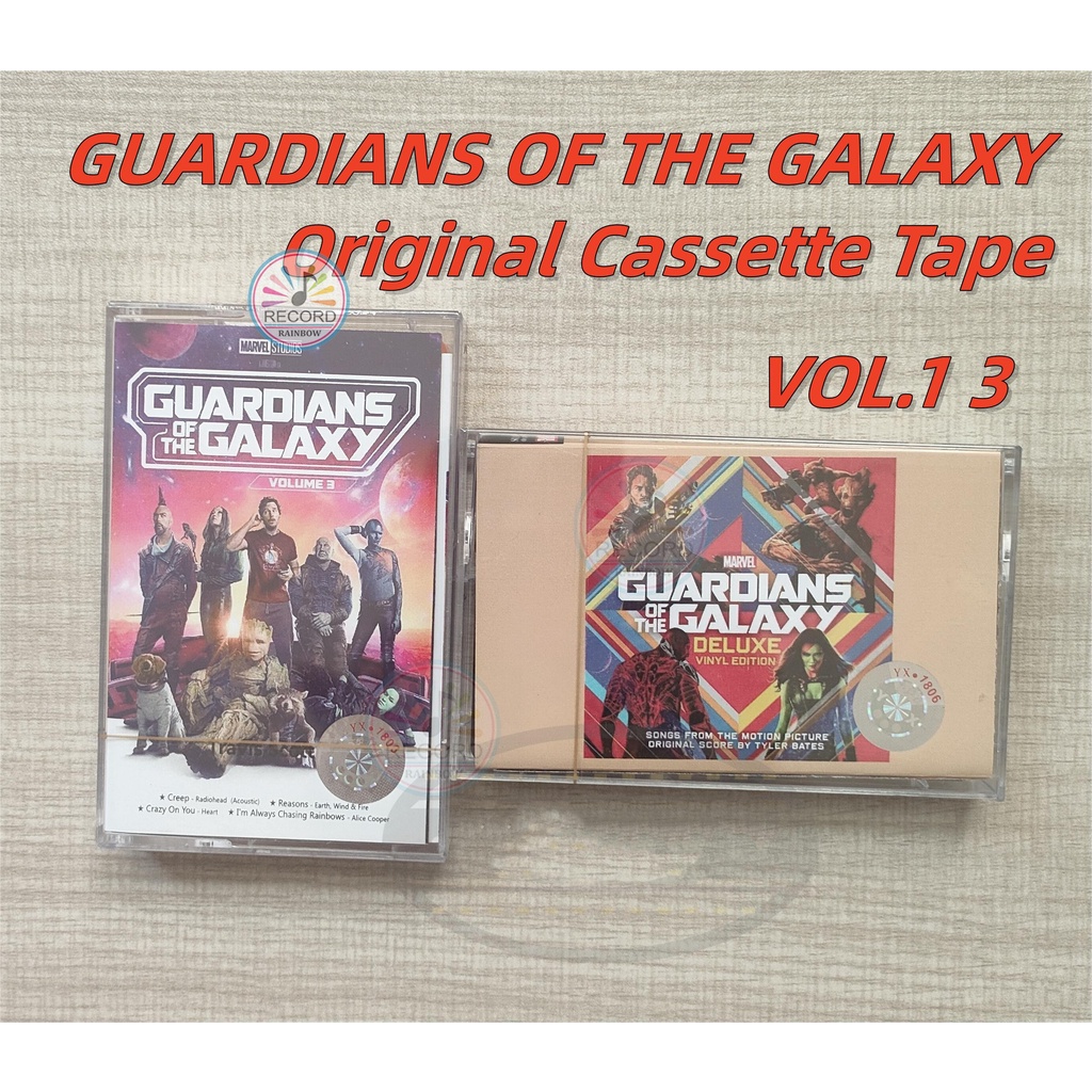 Brand New Guardians Of The Galaxy VOL.1 3 Cassette Tape POP | Shopee Philippines