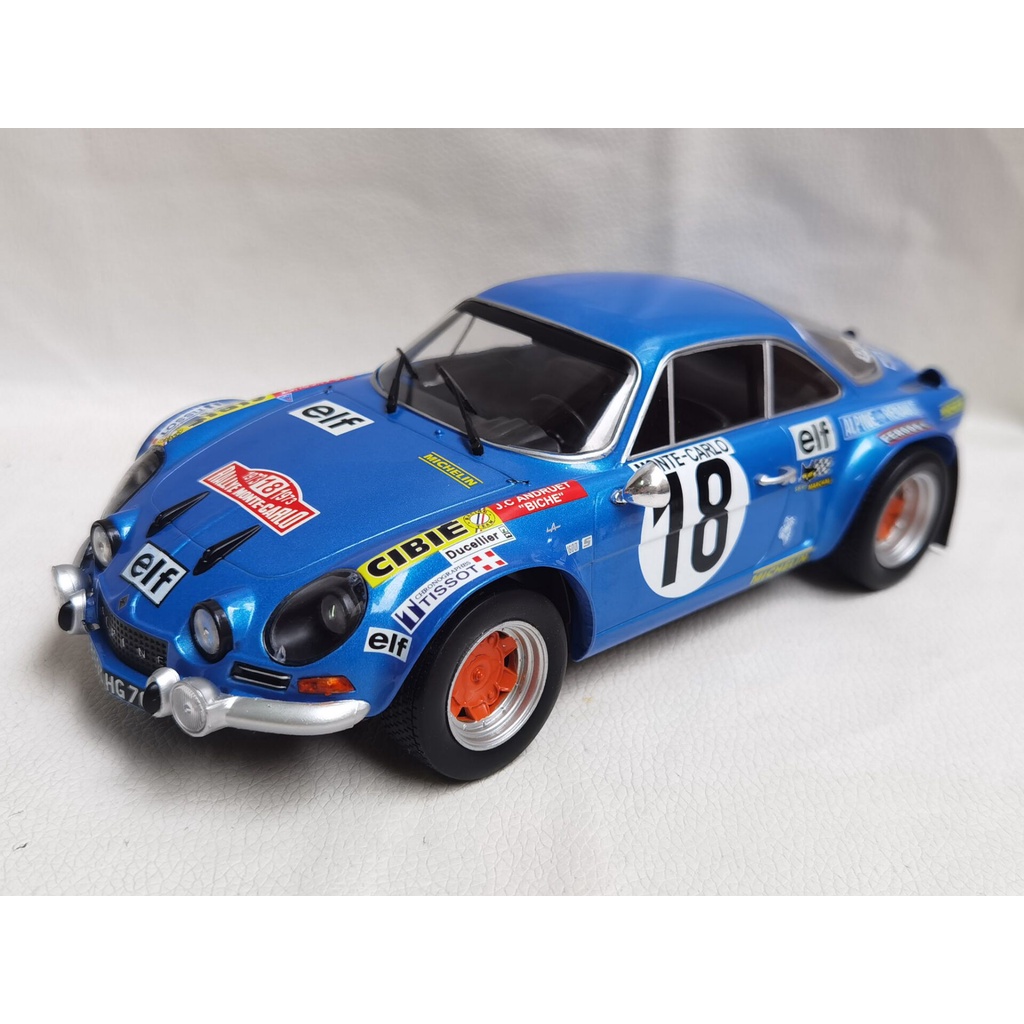 Ixo 1/18 RENAULT ALPINE A110 #18 #5 Renault Racing Model Alloy | Shopee ...