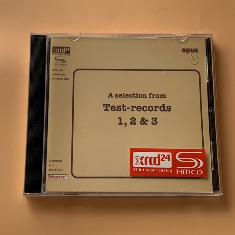 Various Artists Opus 3 A selection from Test Records 1,2 & 3 CD ...