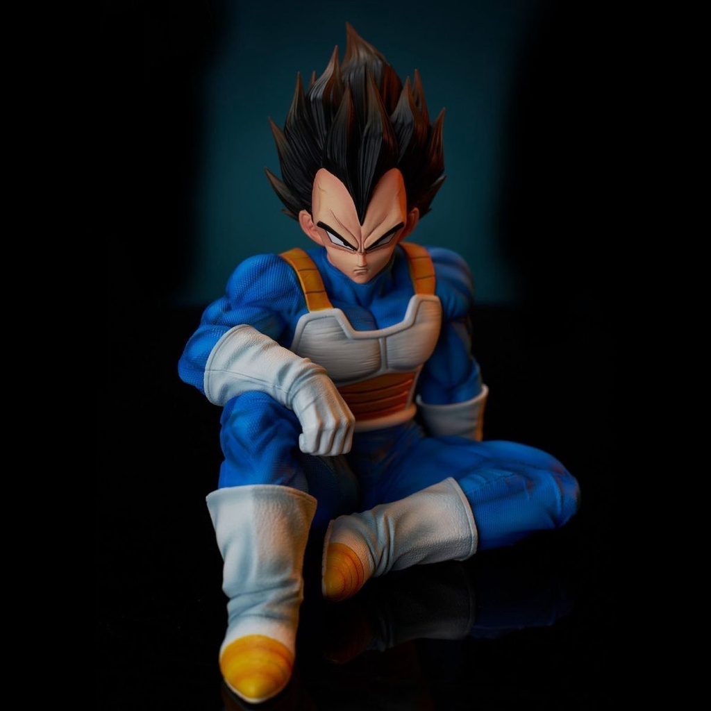 Dragon Ball Seated Figure Wink01 Vegeta Saiyan Proud Prince Battle Suit ...