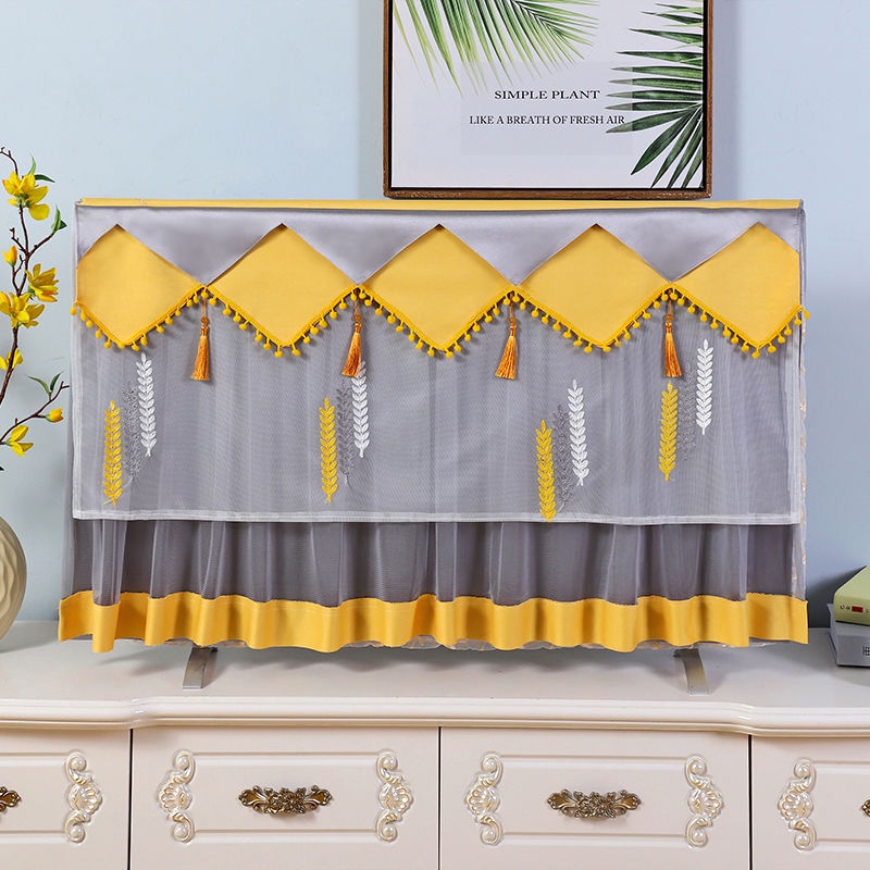 2023 new deluxe fabric tv cover 43 inch ultra-thin LCD monitor cover ...