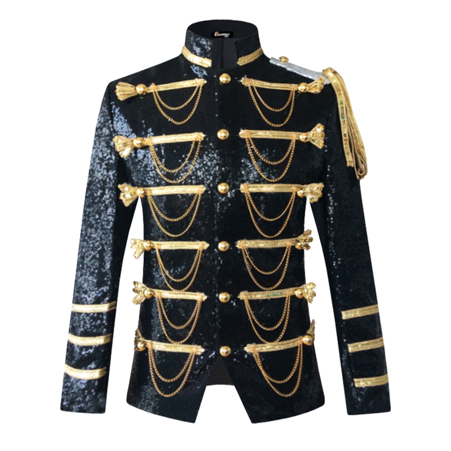 Palace Costume Performance Costume Male Host Ceremonial Dress Stage ...