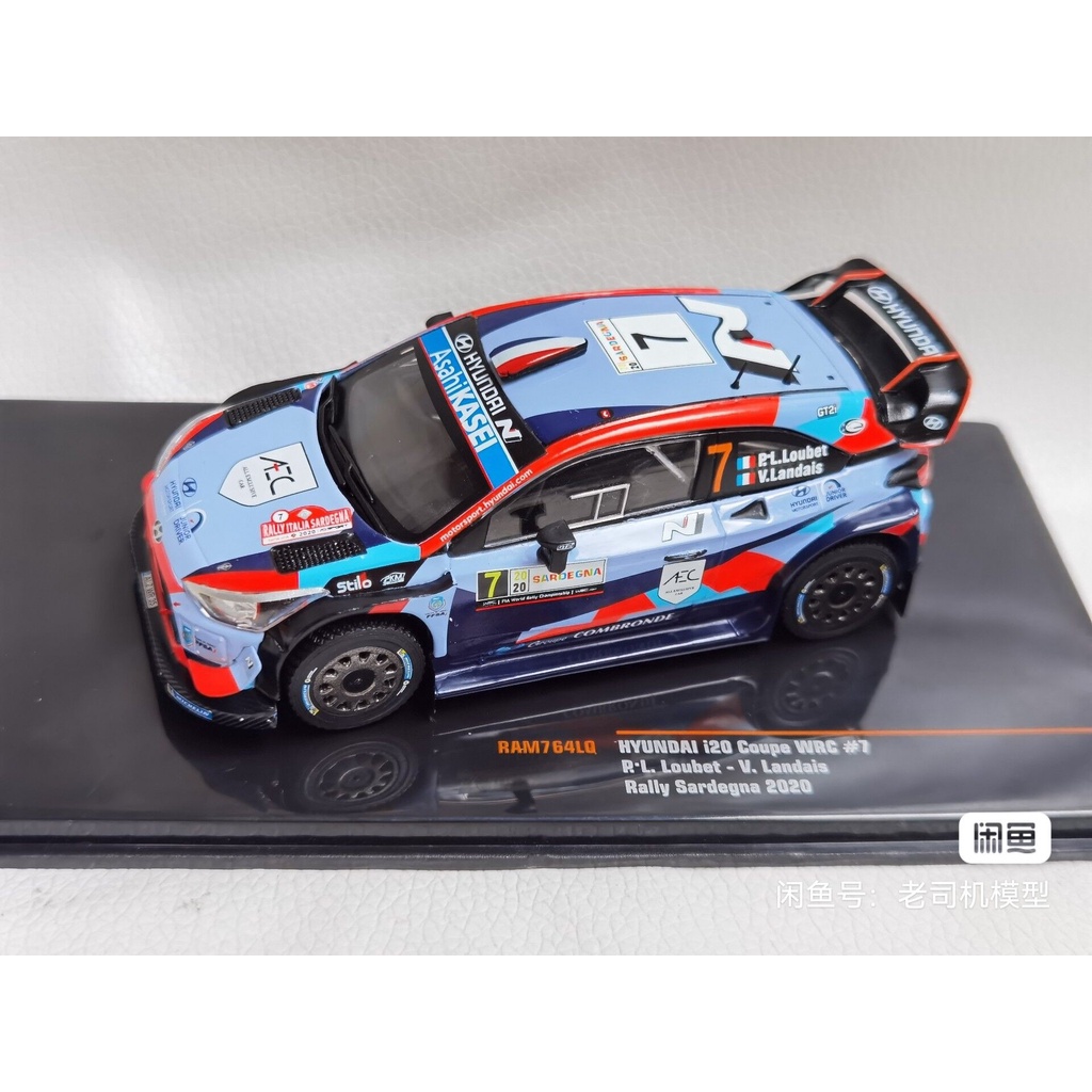 Ixo 1/43 #7 Hyundai i20 WRC 2020 HYUNDAI Rally Car Model Alloy | Shopee ...