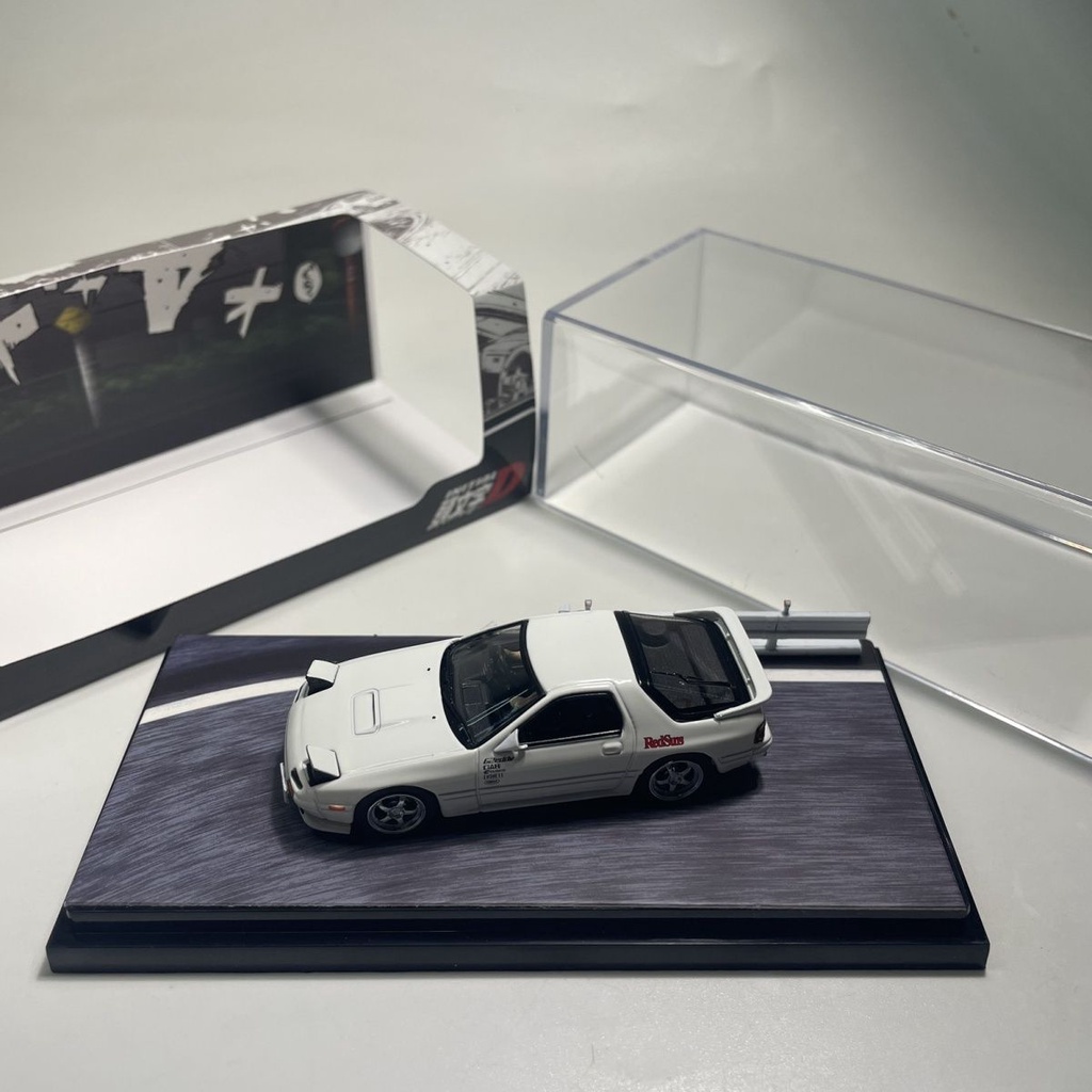 Hobby Japan 1/64 Initial D Mazda FC3S Ryosuke Takahashi Alloy Model Car ...