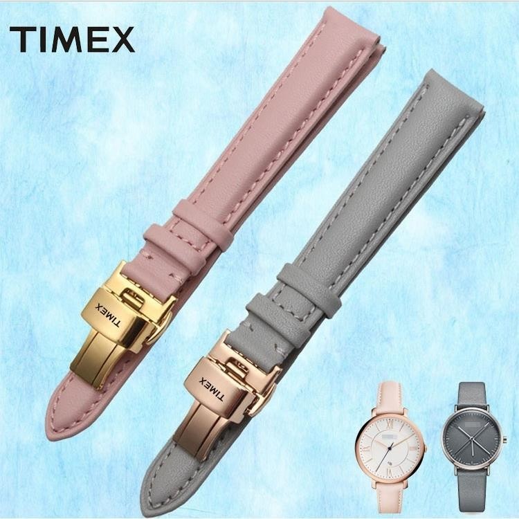 TIMEX/TIMEX Watch Strap Butterfly Buckle Female Male Simple Grainless ...