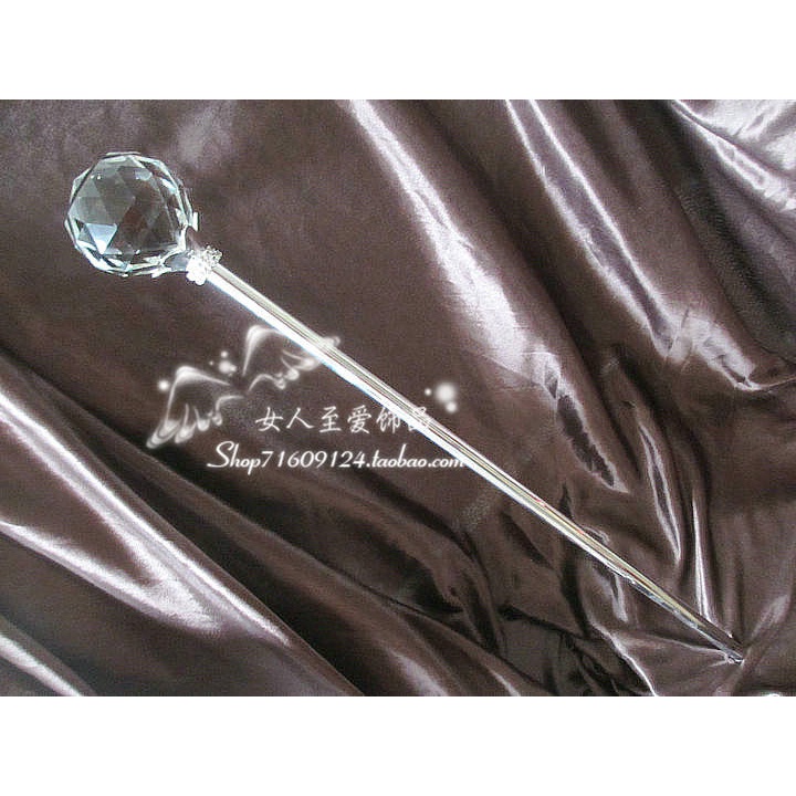 Free Shipping Beauty Pageant Scepter Bridal Crystal Cane Stage ...