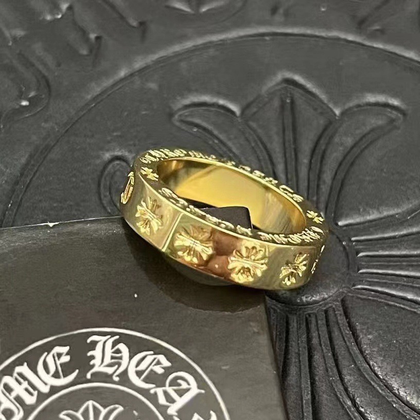 CH Ring/22K Gold Eternal forever Ring 078 | Shopee Philippines