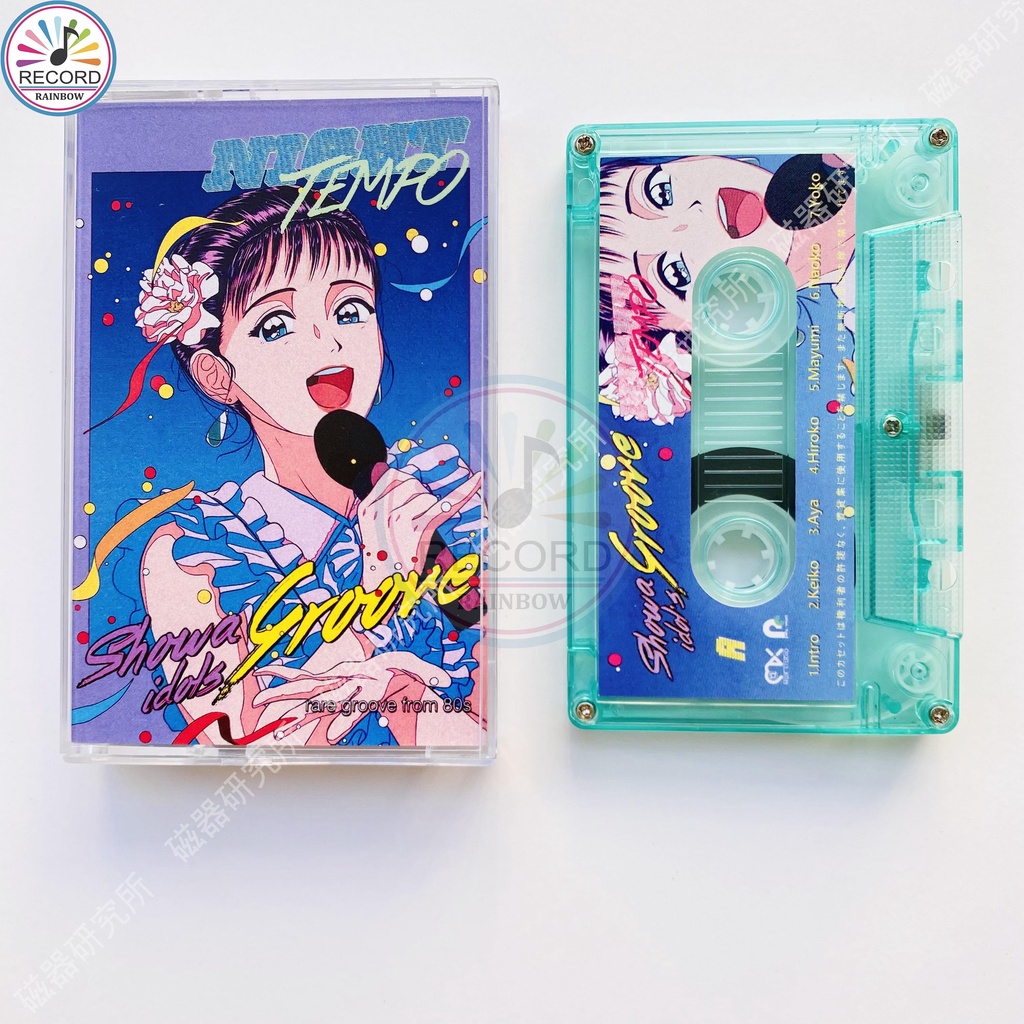 Original Vaporwave NIGHTTEMPO SHOWA IDOL'S GROOVE 2 Cassette Tape ...