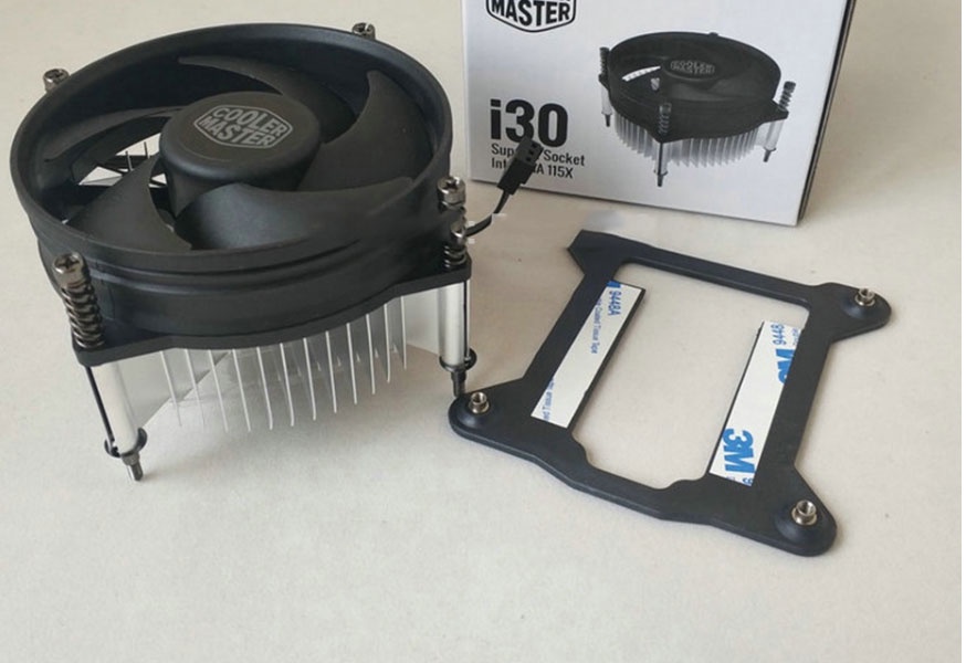 Cooler Master i30 CPU Cooler Boxed Ultra-Thin Body 92mm CPU Fan Adapts To Small Case Support ...