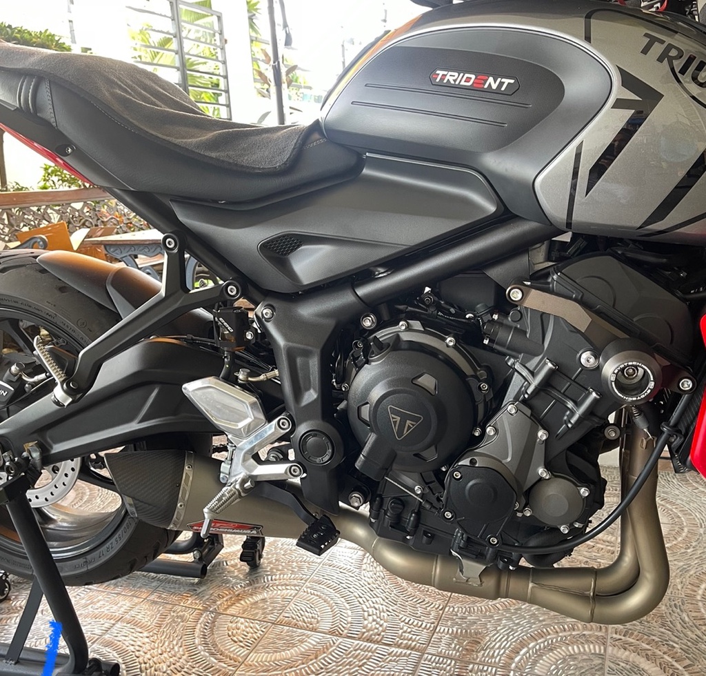 With logo Suitable For Triumph trident660 trident 660 2021 Engine ...