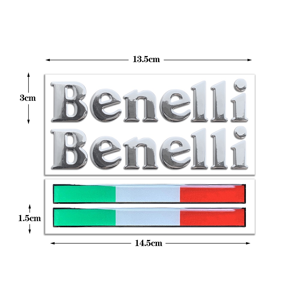 Benelli Motorcycle Tank 3D Logo Stickers Decal For Benelli 250 250CC ...