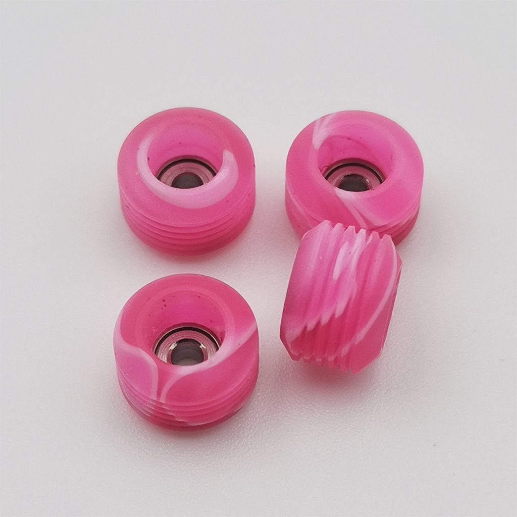 Fingerboard Wheels Swirl Color CNC Made Professional Finger Skateboard ...
