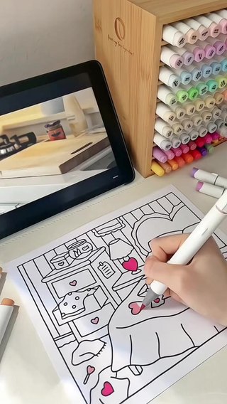 Full Set Of 160 "Bobbie Goods" Coloring Pictures a4 / a5 - Ann Paper ...