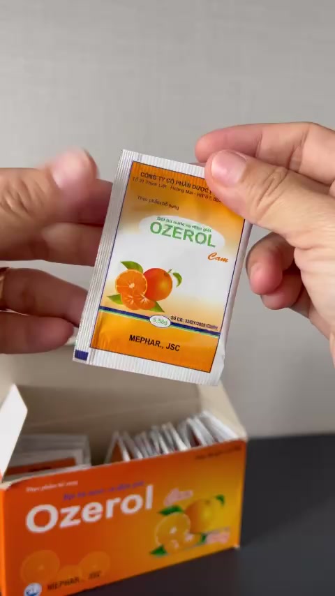 ORIGINAL BOX OF ORESOL ORANGE FLAVOR 40 PACKAGES - Water and ...
