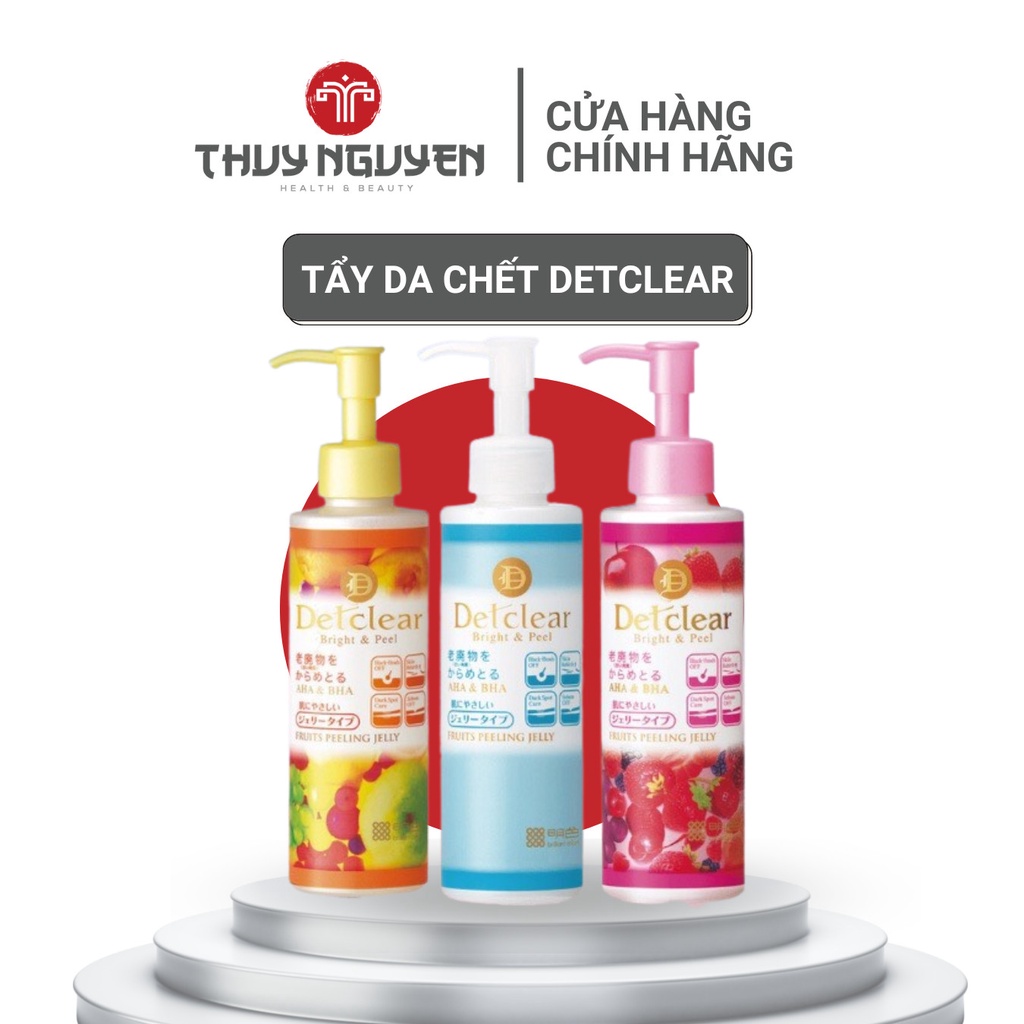 Detclear Bright and Peel Exfoliating Gel 180ml | Shopee Philippines