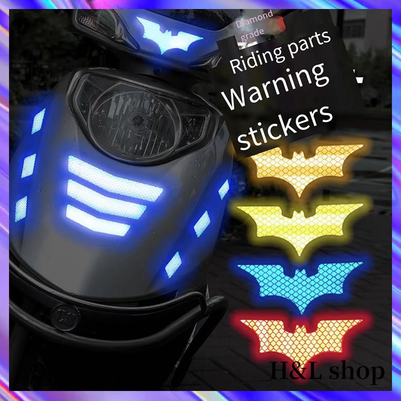 HL reflective stickers motorcycle decoration anime Batman reflective ...