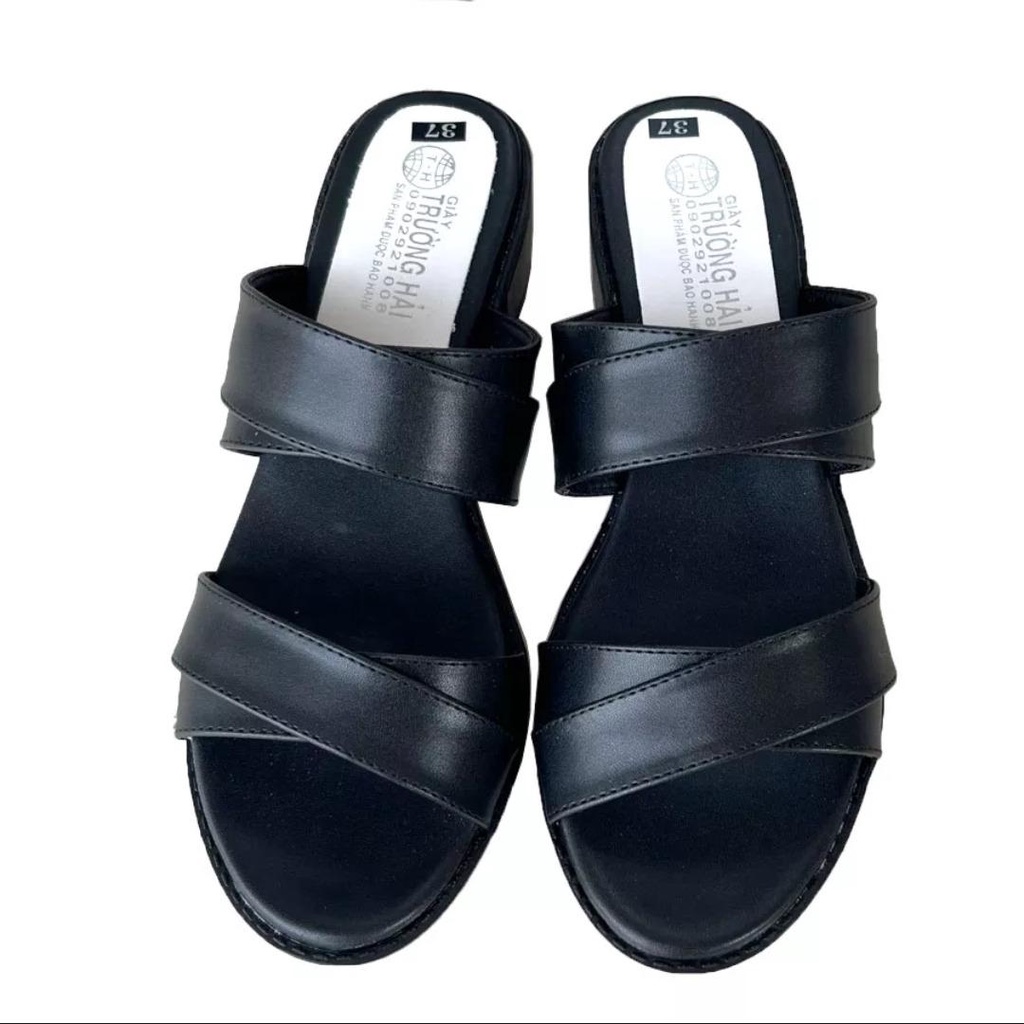 Women's Sandals with High Heels and Square Heels 4cm DCG021 (REAL ...