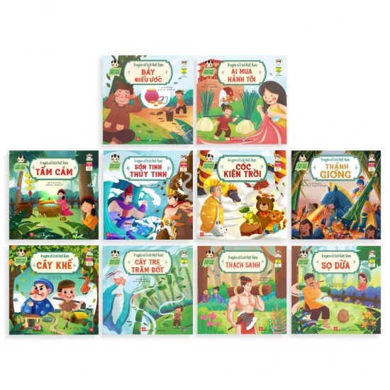 Book-vietnamese fairy tales bilingual Vietnamese and English | Shopee ...