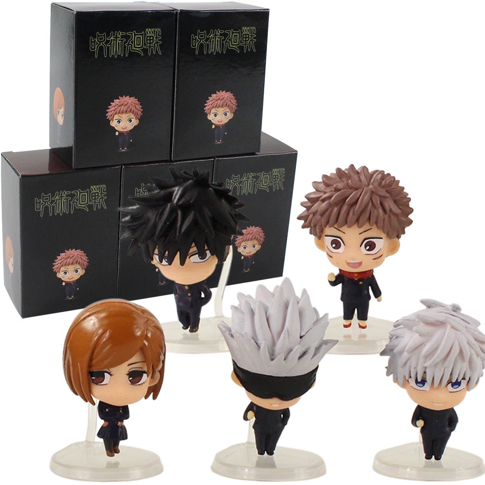 Lot Jujutsu Kaisen Toys Gifts Modle Toys Action Figure Collection Model ...