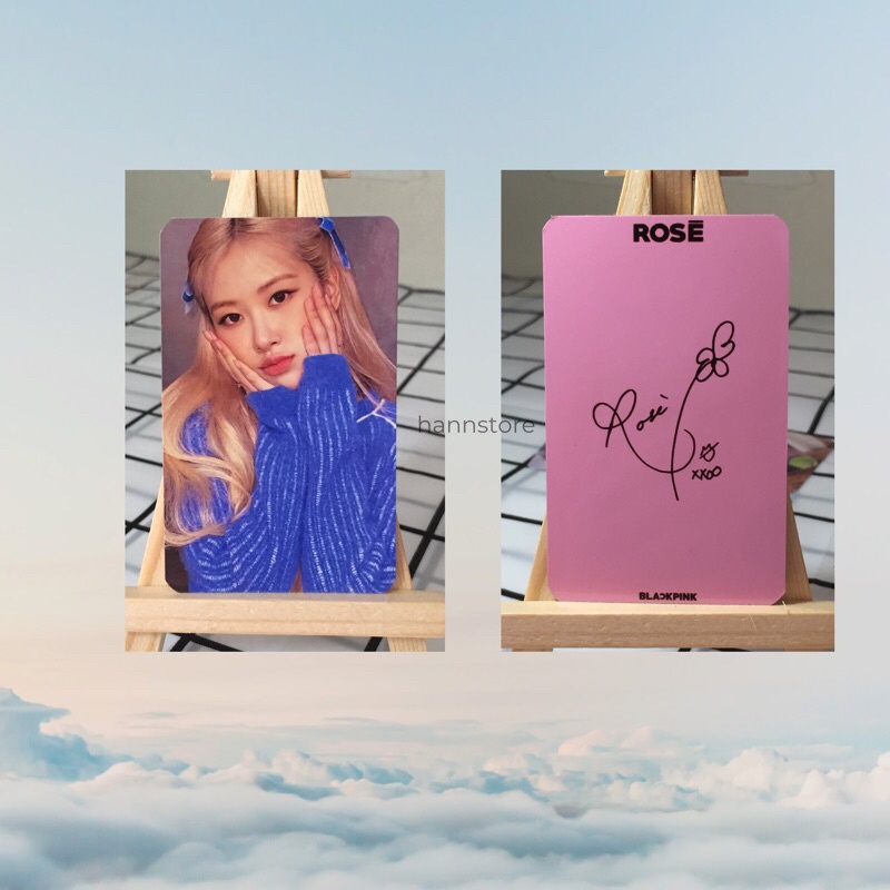 Lomo Bo Card Rose Blackpink Angle. | Shopee Philippines