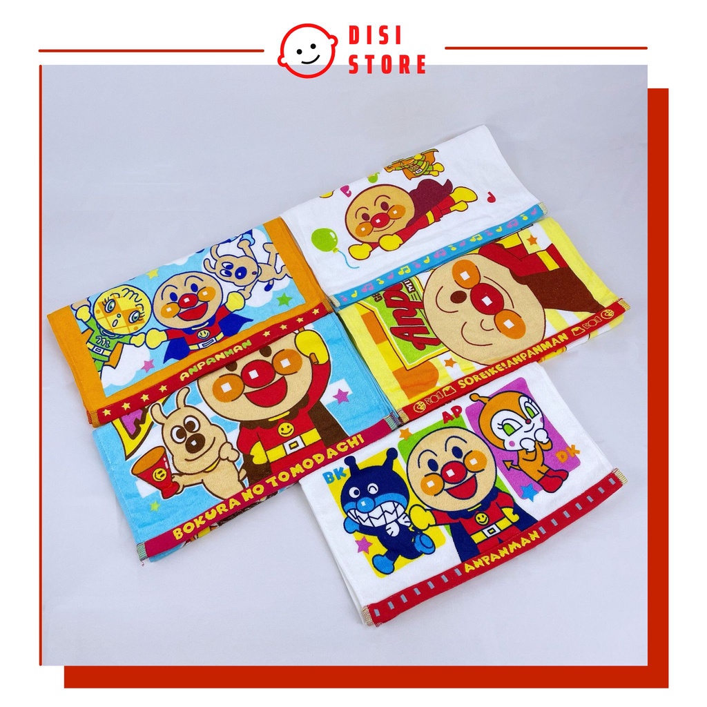 Anpanman Superman Face Towel Exported to Japan 35x80cm Genuine Type ...
