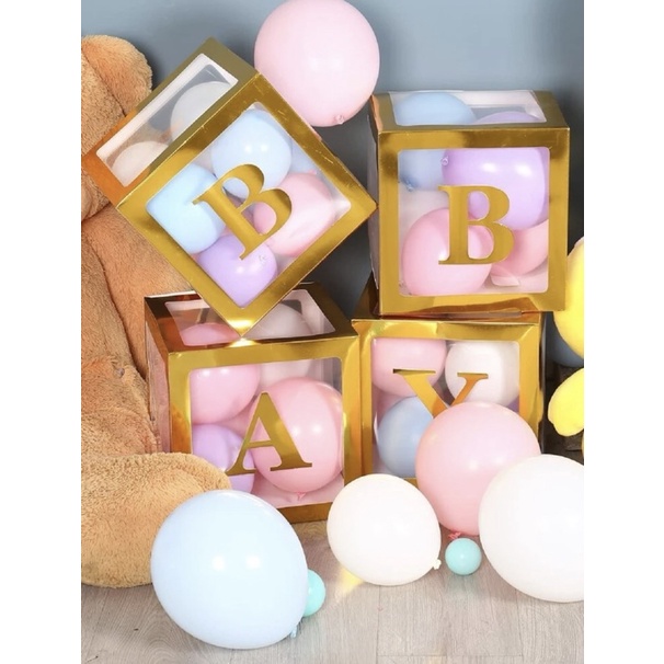 Bubble BOX (with box-infused balloon) | Shopee Philippines