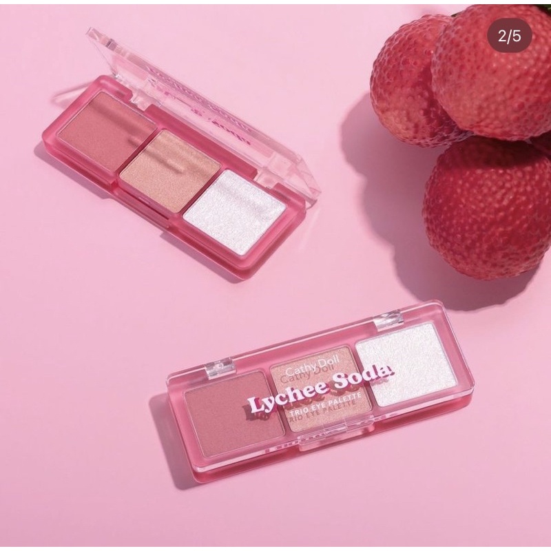 Lychee Soda - Eyeshadow Palette & Cheeks Cathy Doll Cheers Around ...