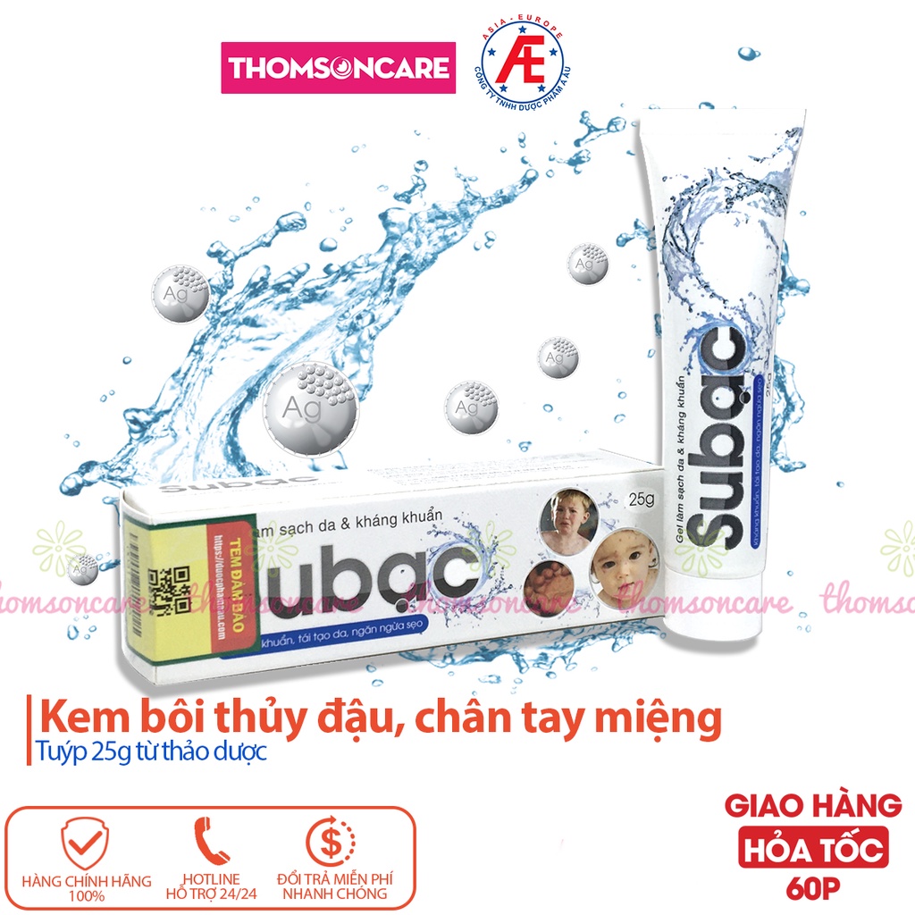 Silver cream - Subac contains nano silver and herbs, for babies with ...