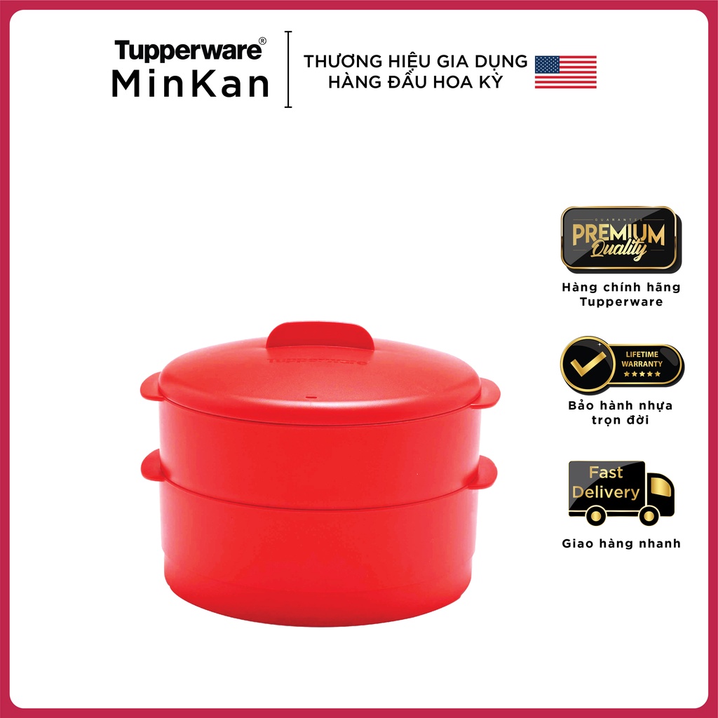 Tupperware Steam It 2-Tier Steamer - Chili | Shopee Philippines
