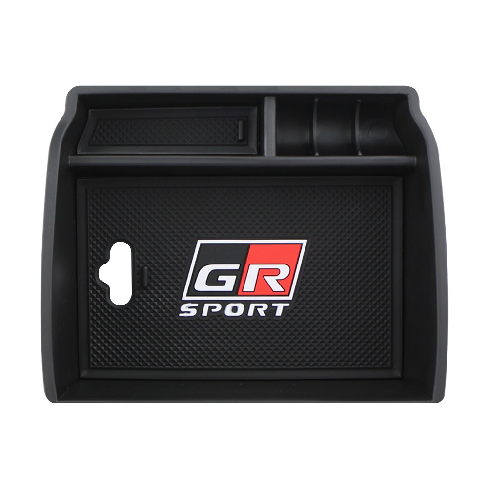 GR Sport / TRD Car Central Console Storage Box for Toyota Hilux Revo ...