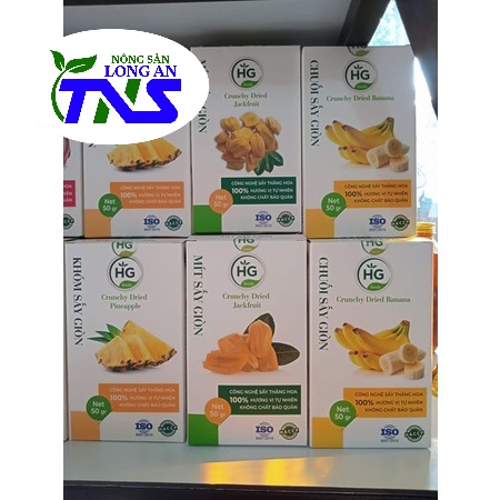 Hg Long An oil-free crispy dried fruit - 50g box | Shopee Philippines