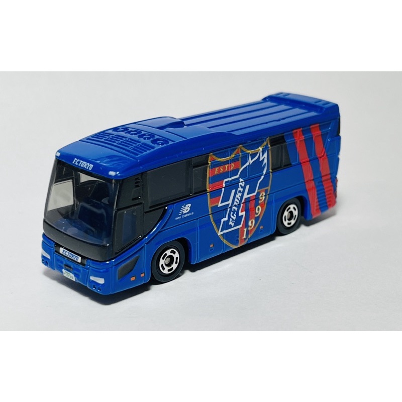 Hobby Store Tomica Bus Isuzu Gala model car Tokyo FC football team ...