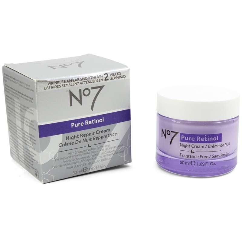 No7 Advanced Retinol 1.5% Complex Anti-Aging Cream 50ml | Shopee ...
