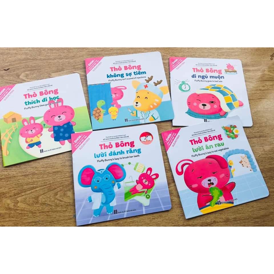 Book - Ehon Life Skills Bilingual Rabbit Vietnamese and English Set ...