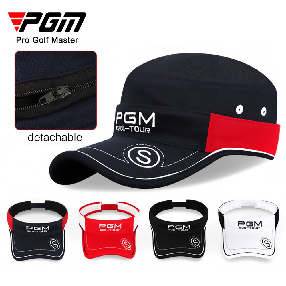 PGM Detachable Golf hat Men's women's Golf topless hat super breathable ...