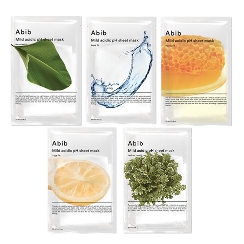 Abib Mild Acidic pH Sheet Mask | Shopee Philippines